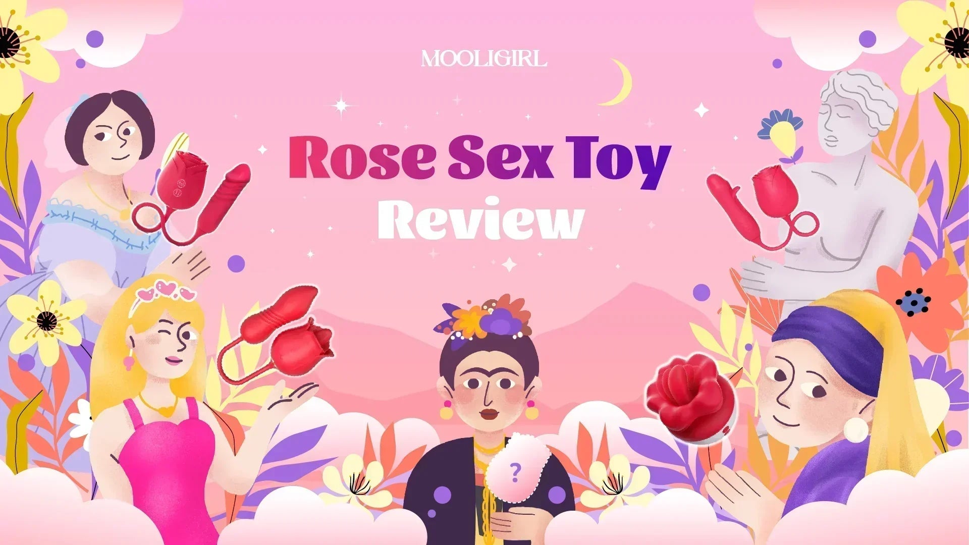 Rose Sex Toy Review: Top 4 Mooligirl Rose Toys Compared – MOOLIGIRL